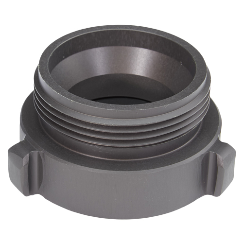 Aluminum 2" Female NPT to 2 1/2" Male NH