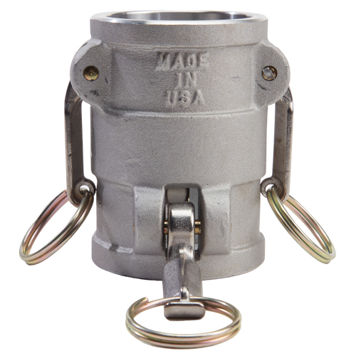 Aluminum 2" Female Camlock Fitting x 2" Female Camlock Fitting